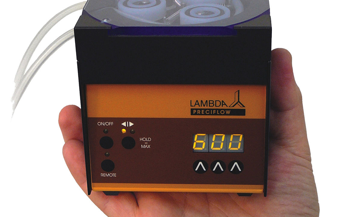 3 PERISTALTIC PUMP FLOW CALIBRATION | LAMBDA 3 PERISTALTIC PUMP FLOW CALIBRATION | LAMBDA
