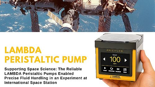 Supporting Space Science: How the Reliable LAMBDA Peristaltic Pumps ...
