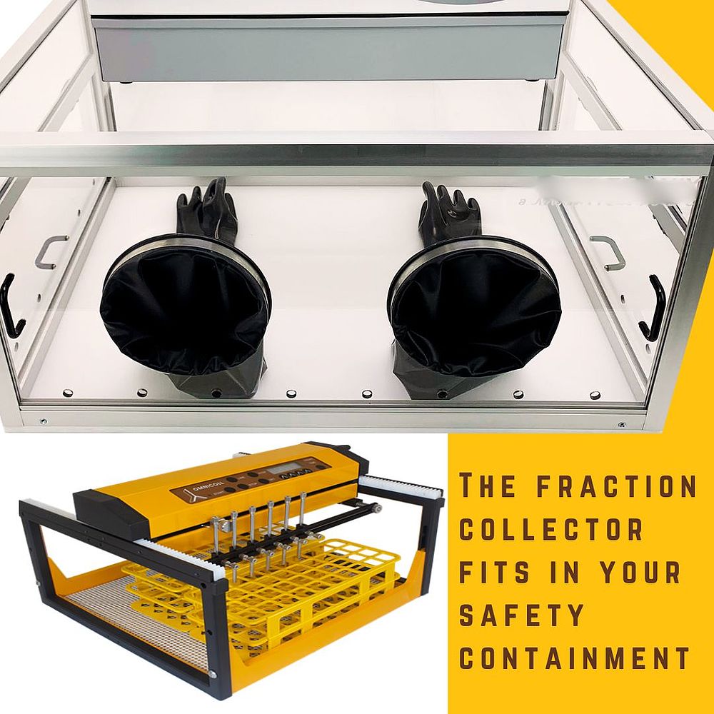 LAMBDA OMNICOLL Fraction collector and Autosampler for small spaces ...